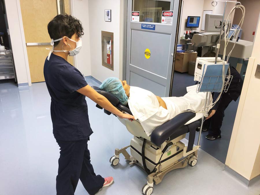 Stretcher Chairs at Your Service - Outpatient Surgery Magazine - June ...
