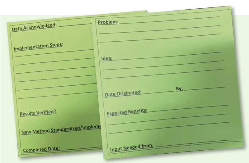 Ideas That Work: Empower Staff With ‘Opportunity for Improvement’ Card ...